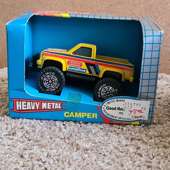 Remco | Toys | Vintage 987 Remco 4x4 Pickup Truck Rv Camper Hedman ...
